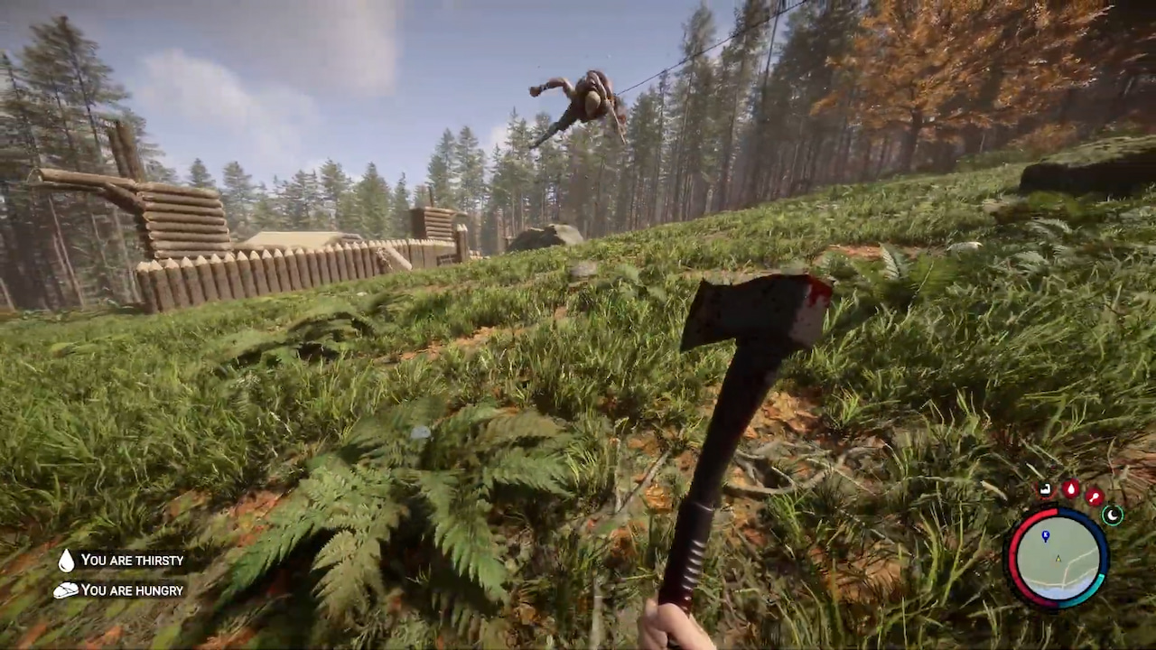 How to Build a Spring Trap in Sons of the Forest | Attack of the Fanboy