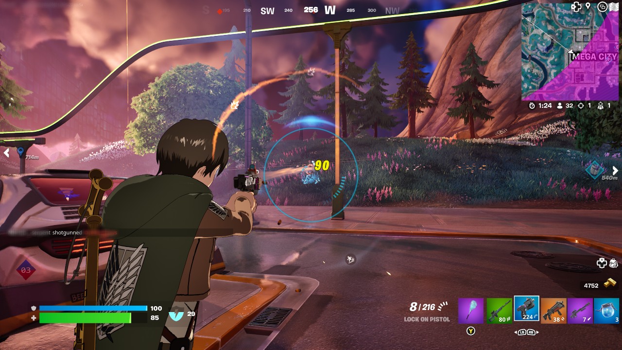 Where to Find a Lock On Pistol in Fortnite | Attack of the Fanboy