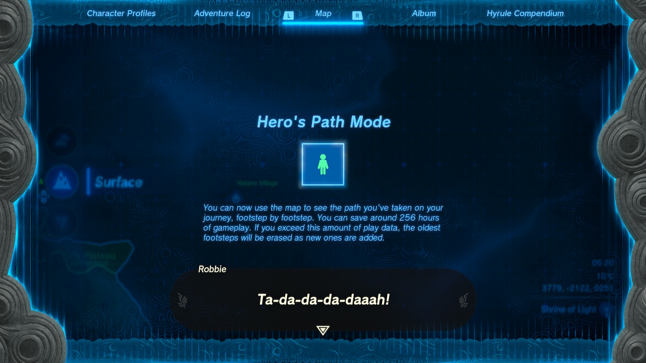 Is Hero's Path in Zelda Tears of the Kingdom (ToTK)? | Attack of the Fanboy