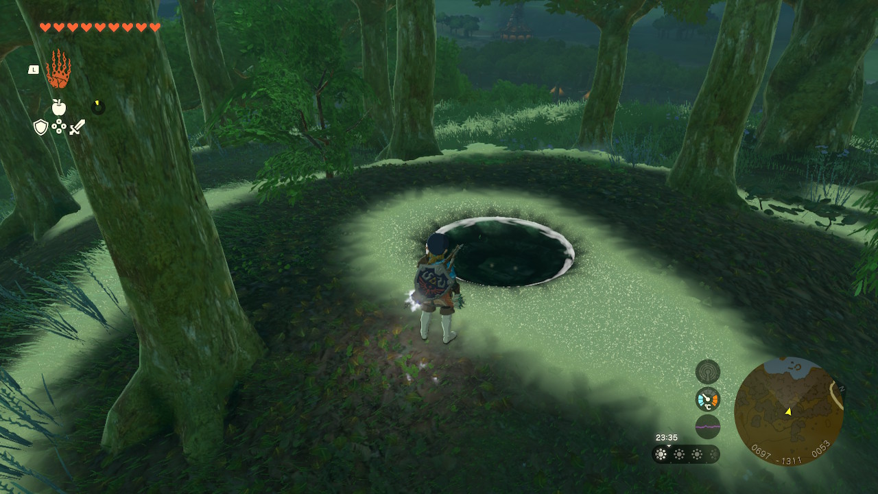 Necluda Batrea Lake Dragon Tear Location in Zelda Tears of the Kingdom ...
