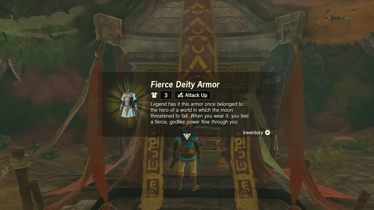 How to get Fierce Deity Armor Set in Zelda Tears of the Kingdom (TOTK) without AMIIBO | Attack ...