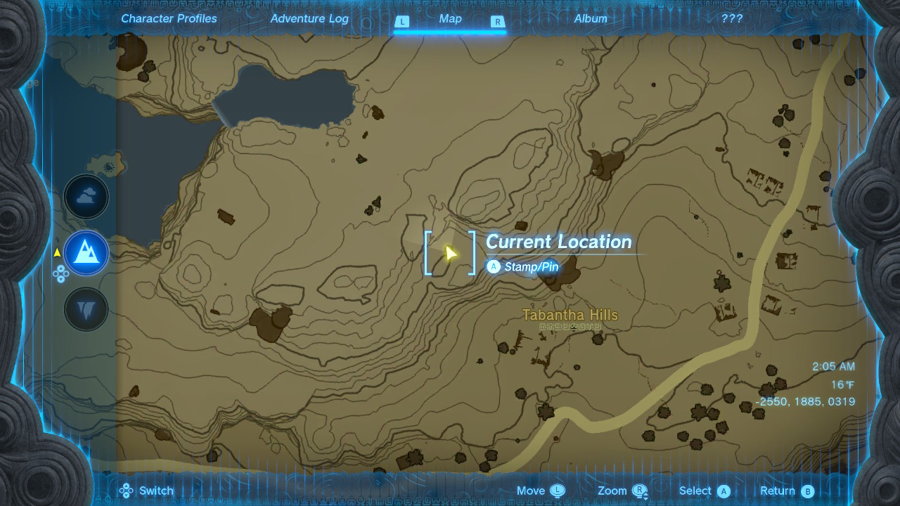 Hebra Tabantha Hills Dragon Tear Location in Zelda Tears of the Kingdom ...