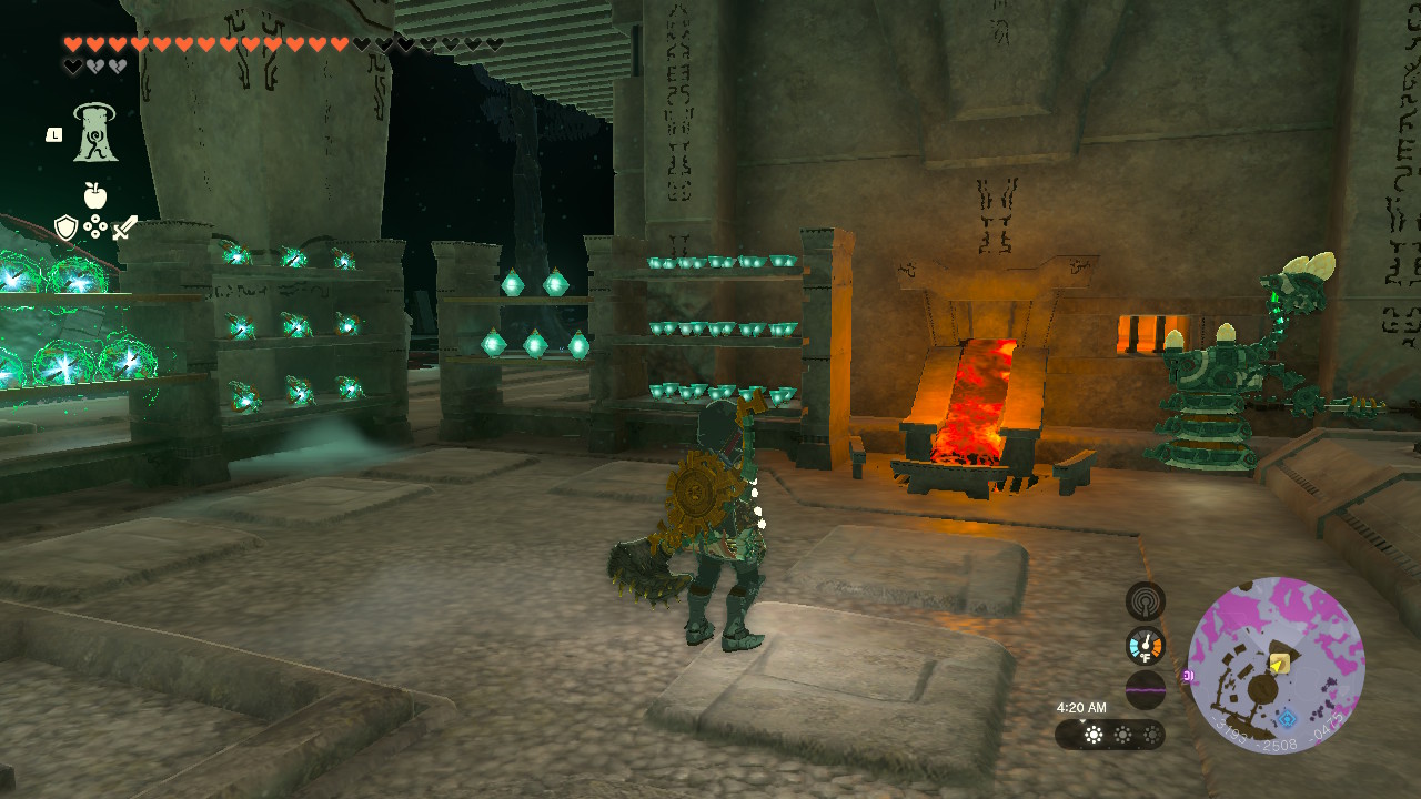 How to Restock Forge Construct Inventory in Zelda Tears of the Kingdom ...