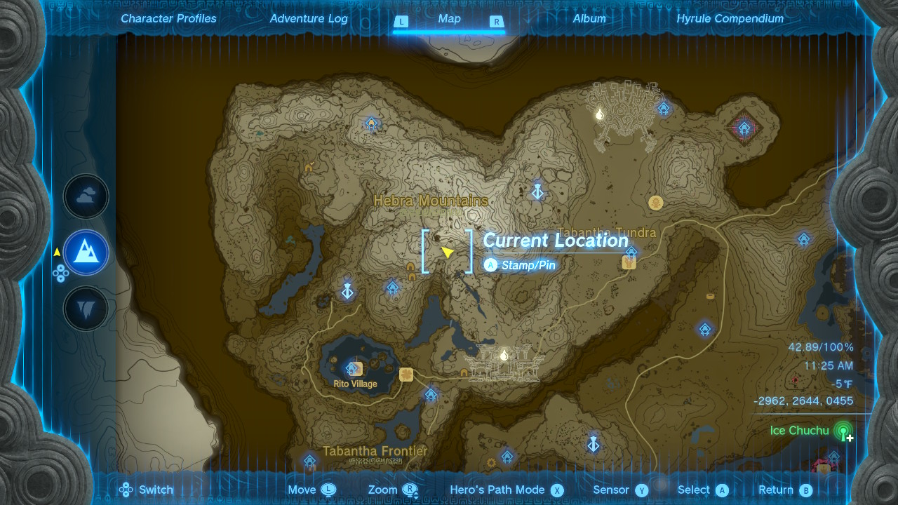Zelda Tears of the Kingdom Ice Breath Lizalfos Locations and Farming ...
