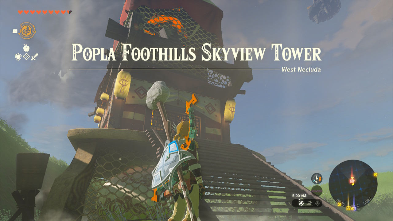 How to Fix Popla Foothills Skyview Tower in Zelda Tears of the Kingdom | Attack of the Fanboy