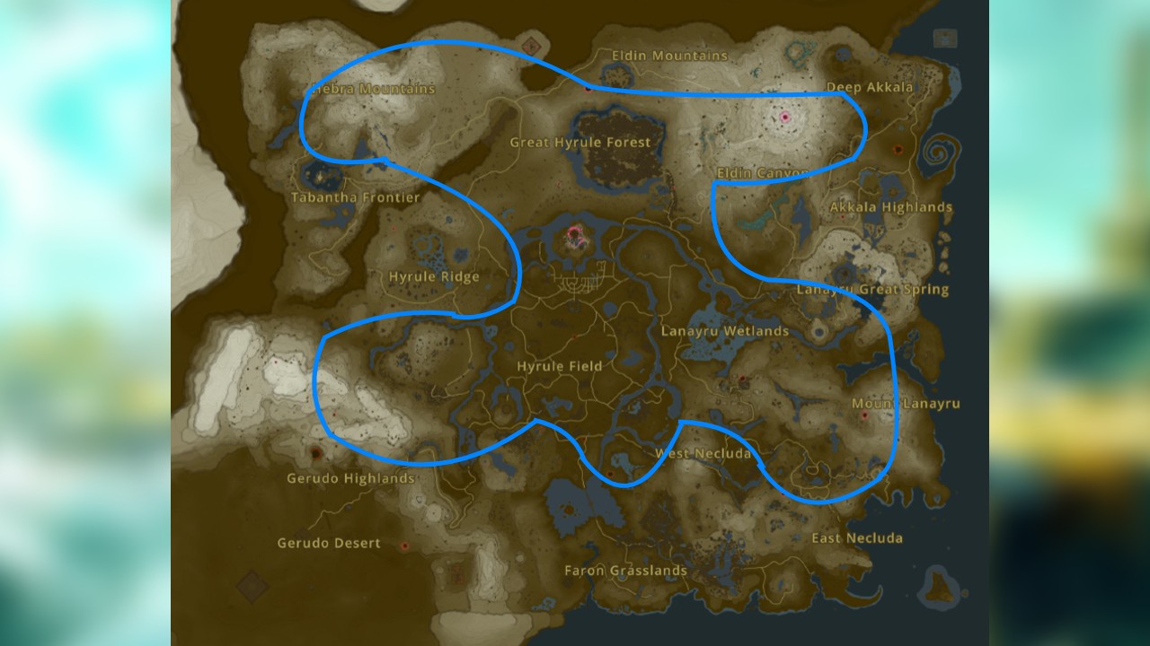 Zelda Tears of the Kingdom Dragon Locations: Farosh, Neydra, Dinraal ...