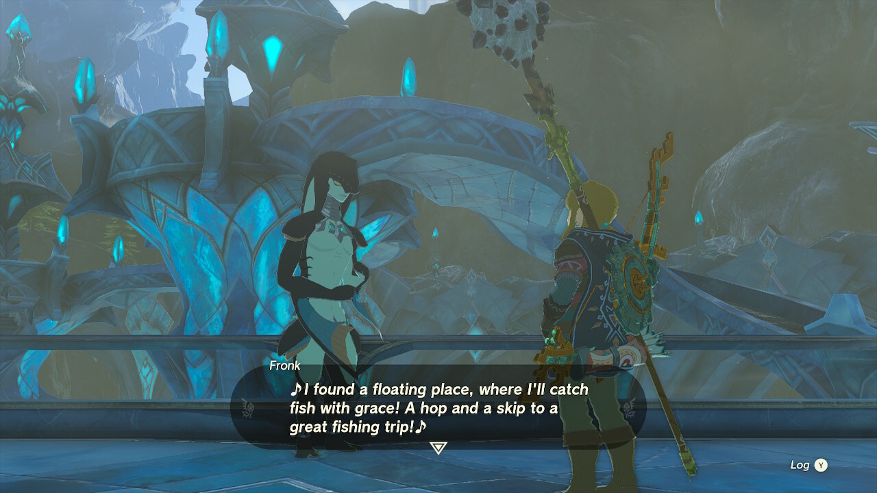 Zelda Tears of the Kingdom (TOTK) Fronk Wife Location: A Wife Wafted ...