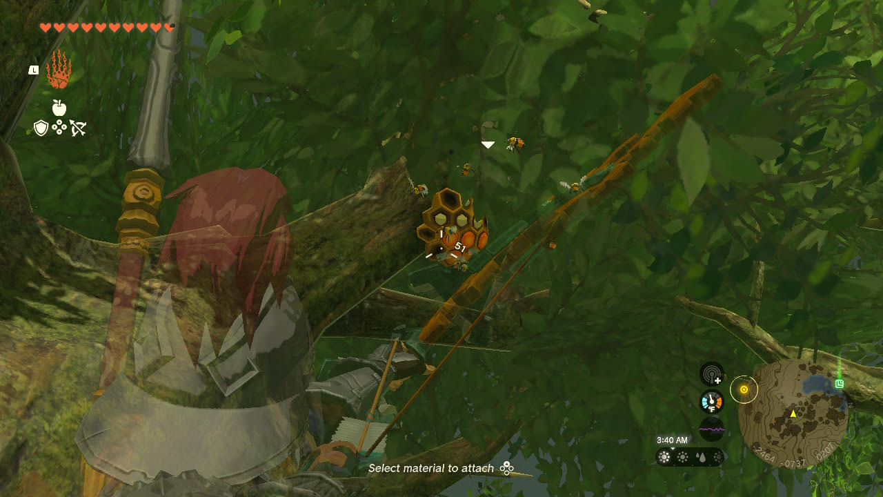 Zelda Tears of the Kingdom Courser Bee Honey Locations and Farming ...