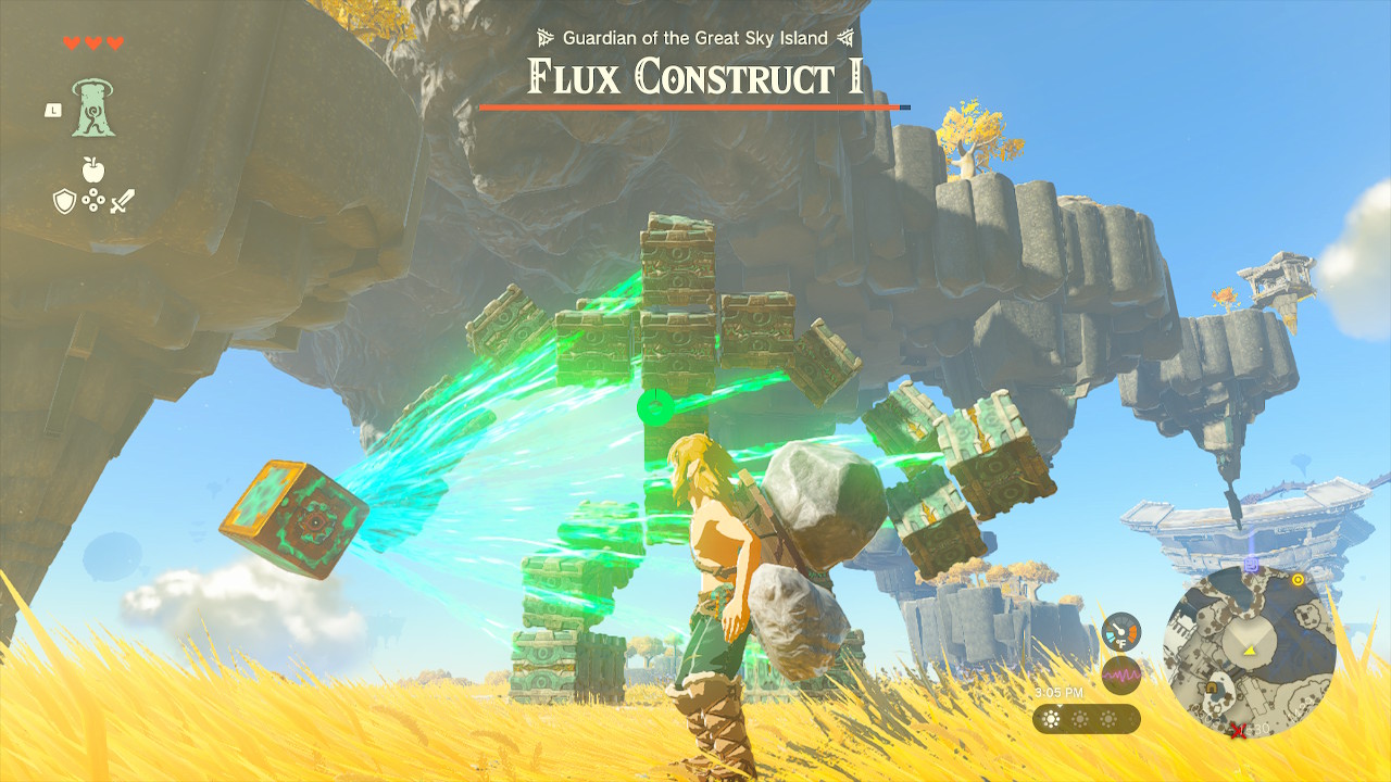 Flux Construct 1 Boss Guide in Zelda Tears of the Kingdom | Attack of ...