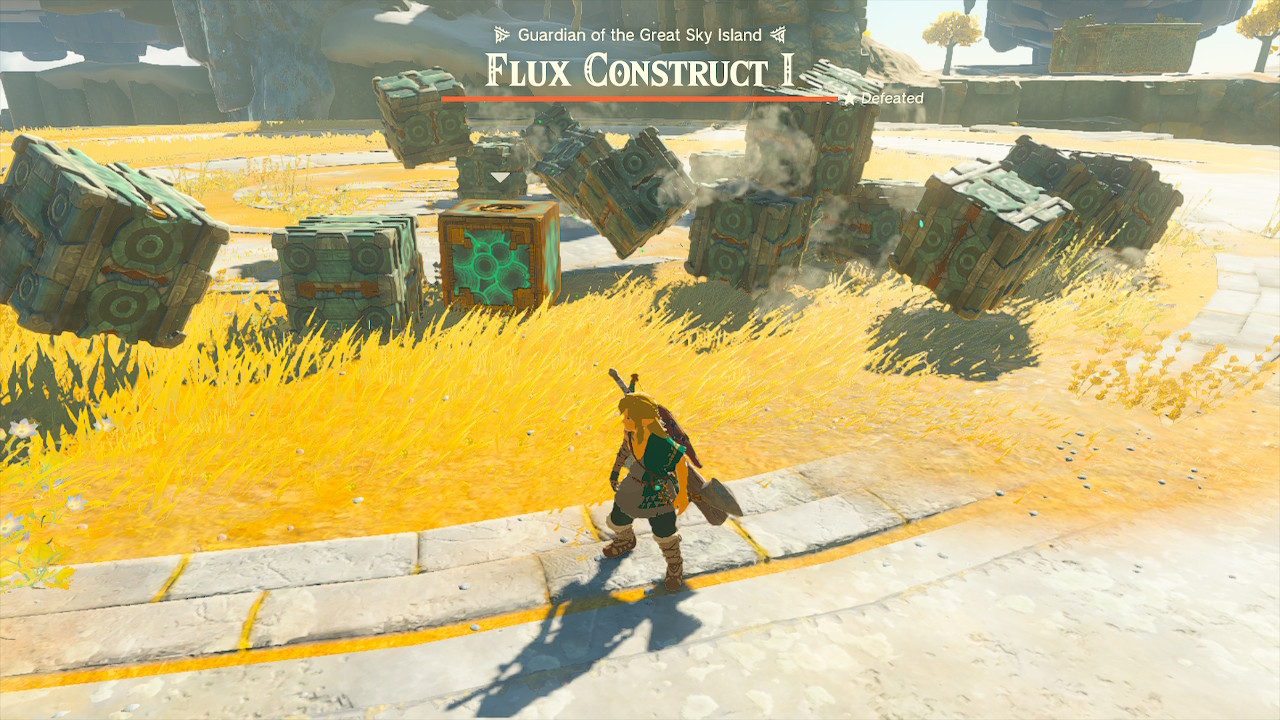 Flux Construct 1 Boss Guide in Zelda Tears of the Kingdom | Attack of ...