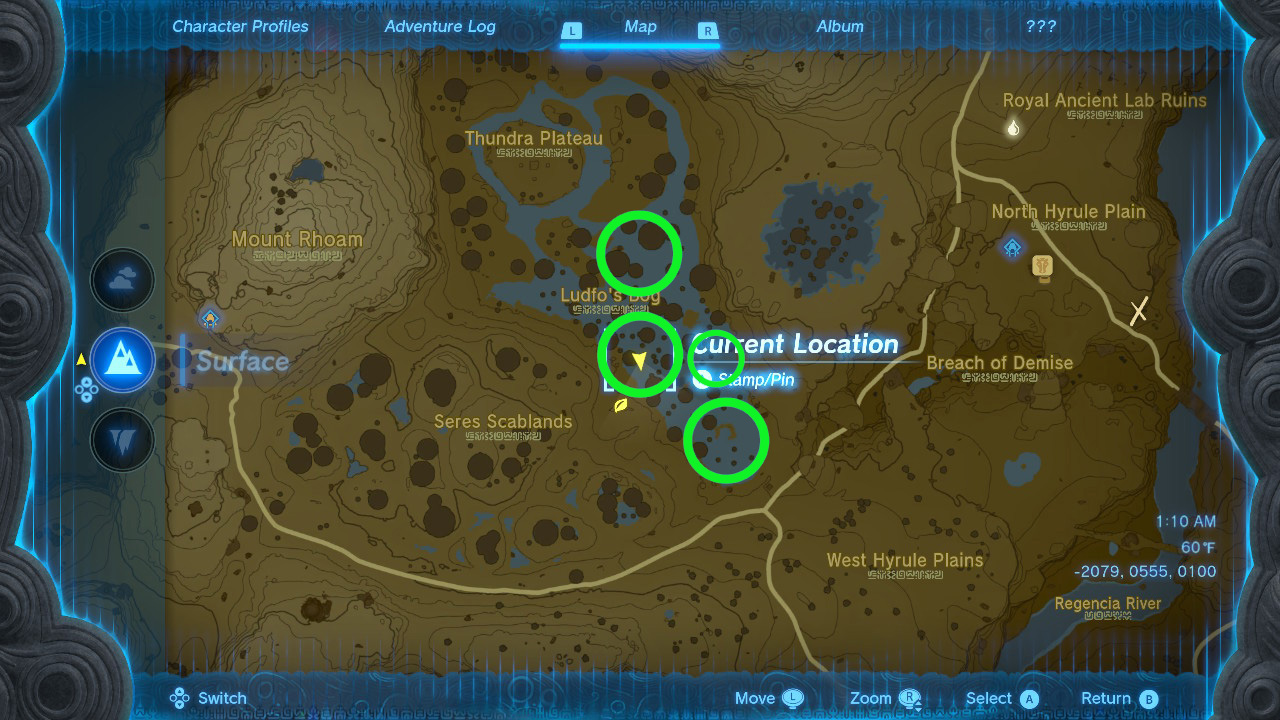 Where to Farm Sneaky River Snails in Zelda Tears of the Kingdom (TOTK ...