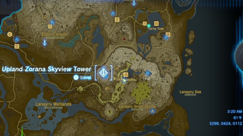 Where to Farm Sticky Frogs in Zelda Tears of the Kingdom (TotK ...