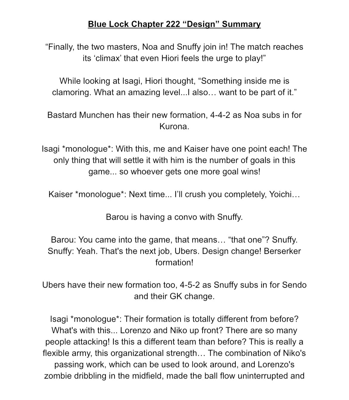 Blue Lock Chapter 222 Spoilers, Release Timeline, and Recap | Attack of ...