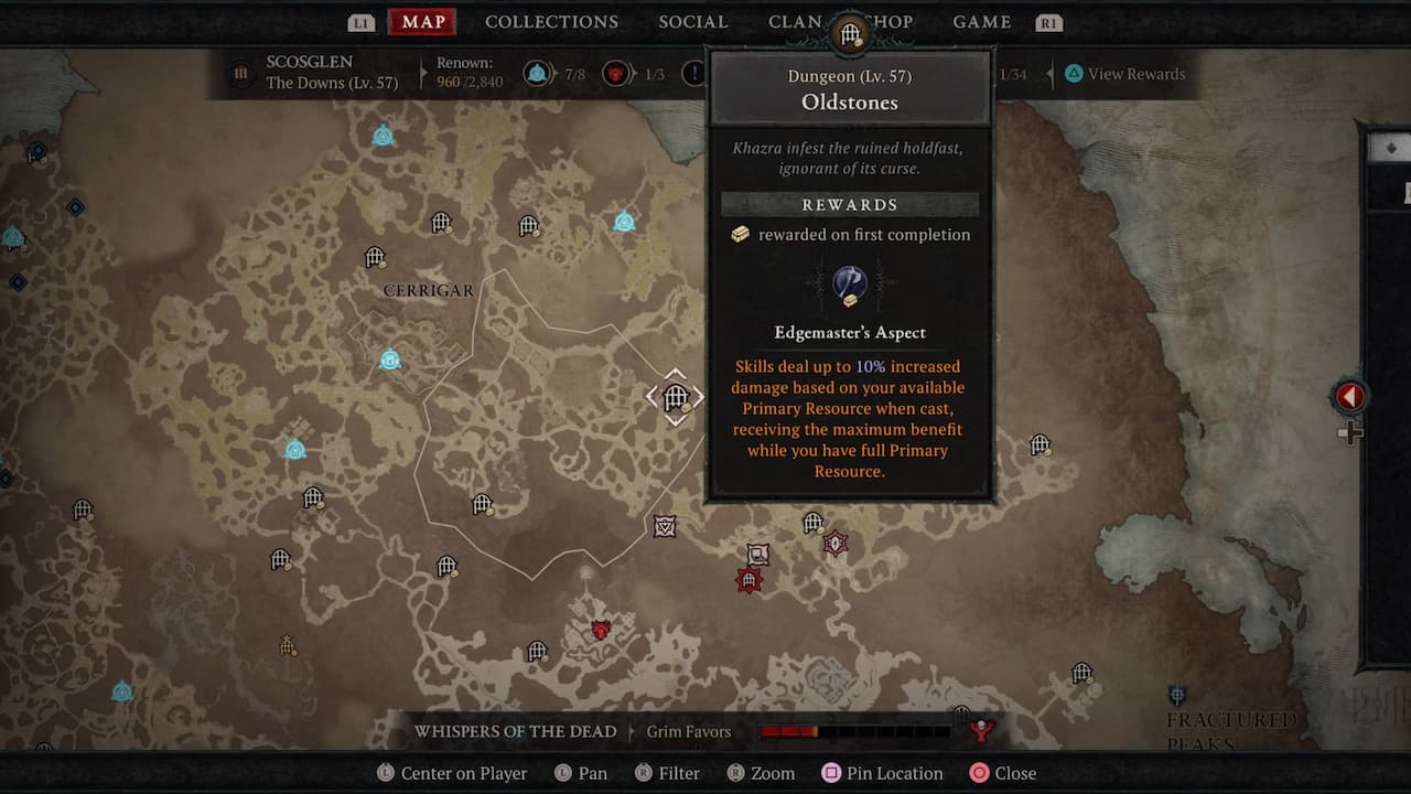 Diablo 4: Edgemaster's Aspect Location | Attack of the Fanboy