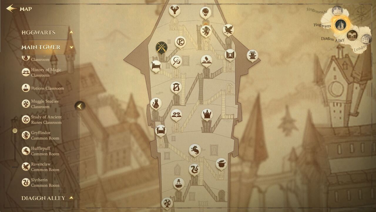 How to Find Your Common Room in Harry Potter Magic Awakened: Gryffindor ...