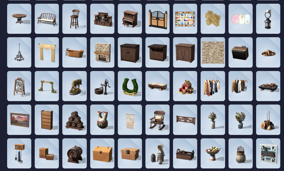 All New Sims 4 Horse Ranch DLC Items for CAS and Build Mode | Attack of ...