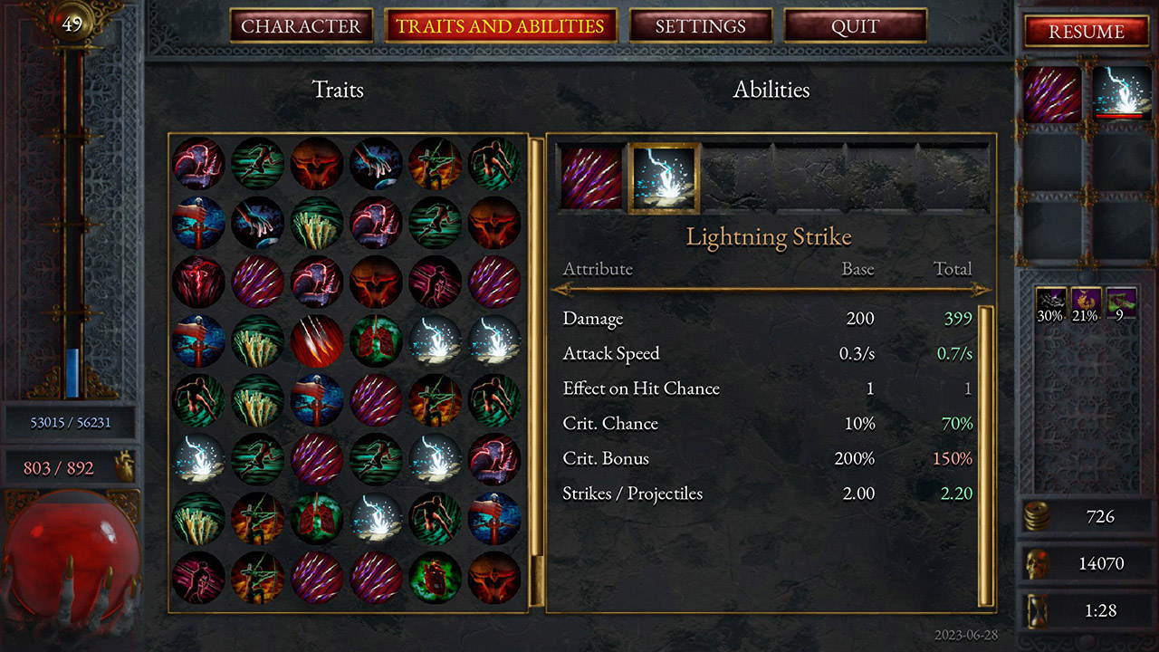 Halls of Torment Best Swordsman Traits, Items, Abilities, and Blessings ...