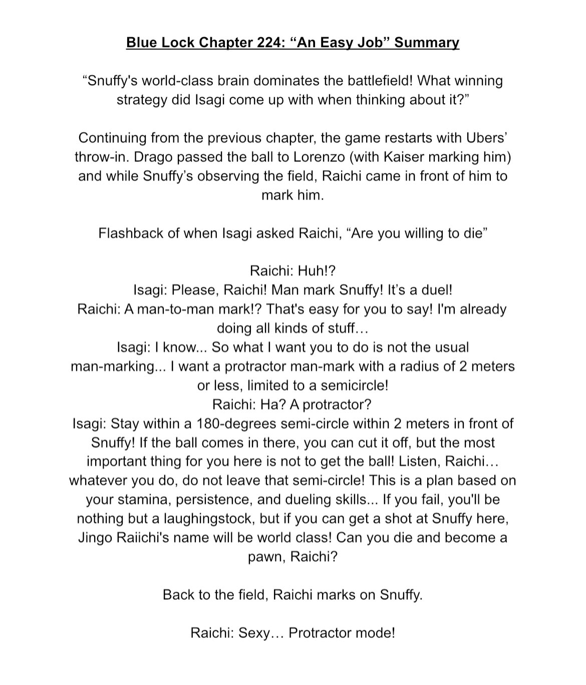 Blue Lock Chapter 224 Spoilers, Release Timeline, and Recap | Attack of ...