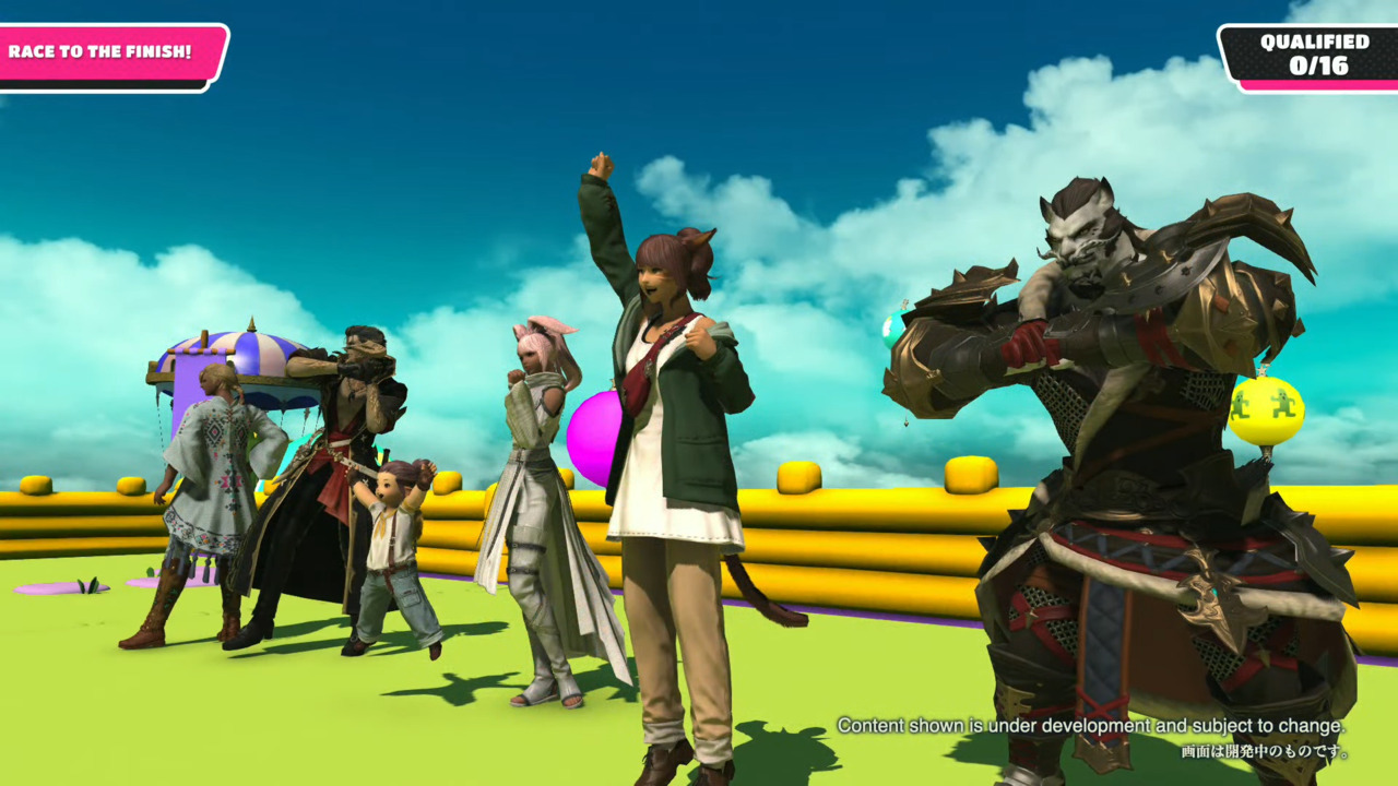 FFXIV x Fall Guys Event: Release Date, Minigames, and Gold Saucer ...