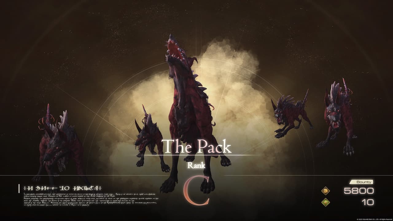 FFXVI The Pack Hunt Location: Where to Look South of Tabor | Attack of ...
