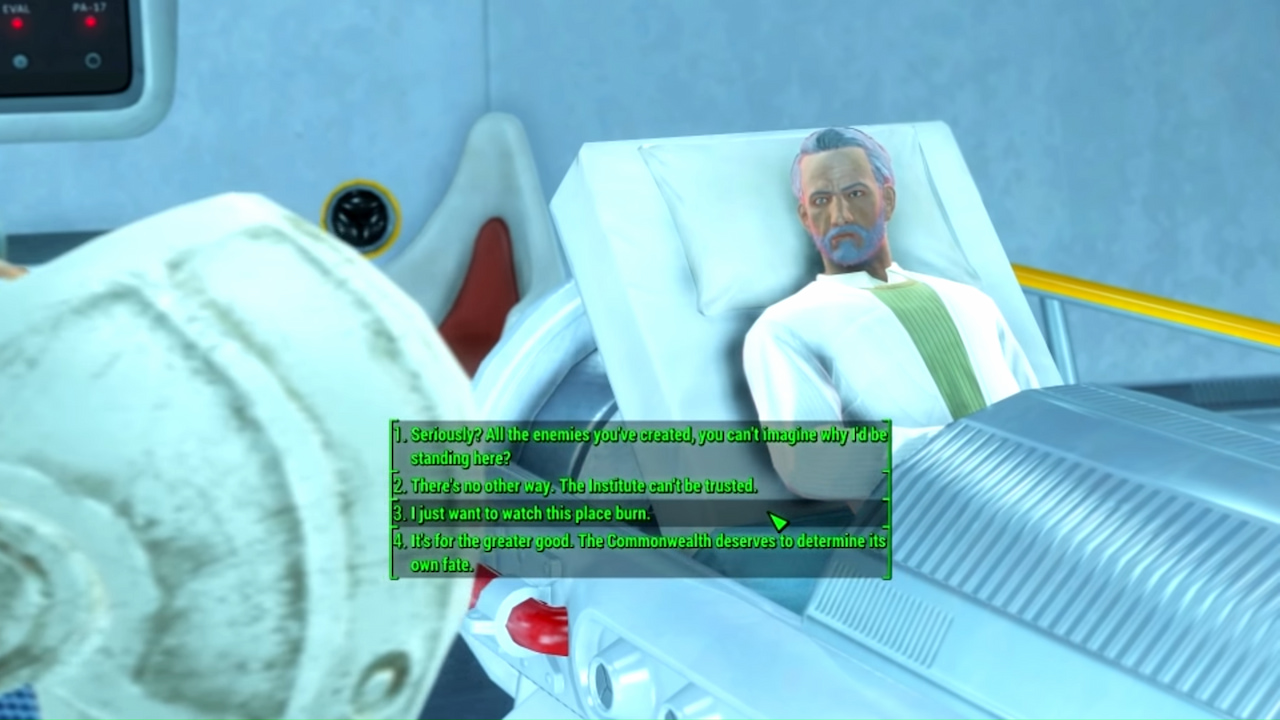 Fallout 4 Conversation Guide: Persuasion Chances and How to Pass Speech ...