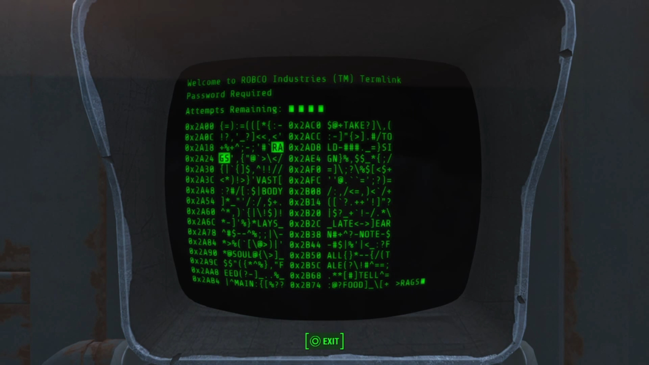 Fallout 4 Terminal Hacking Guide: How to Hack Computers | Attack of the Fanboy