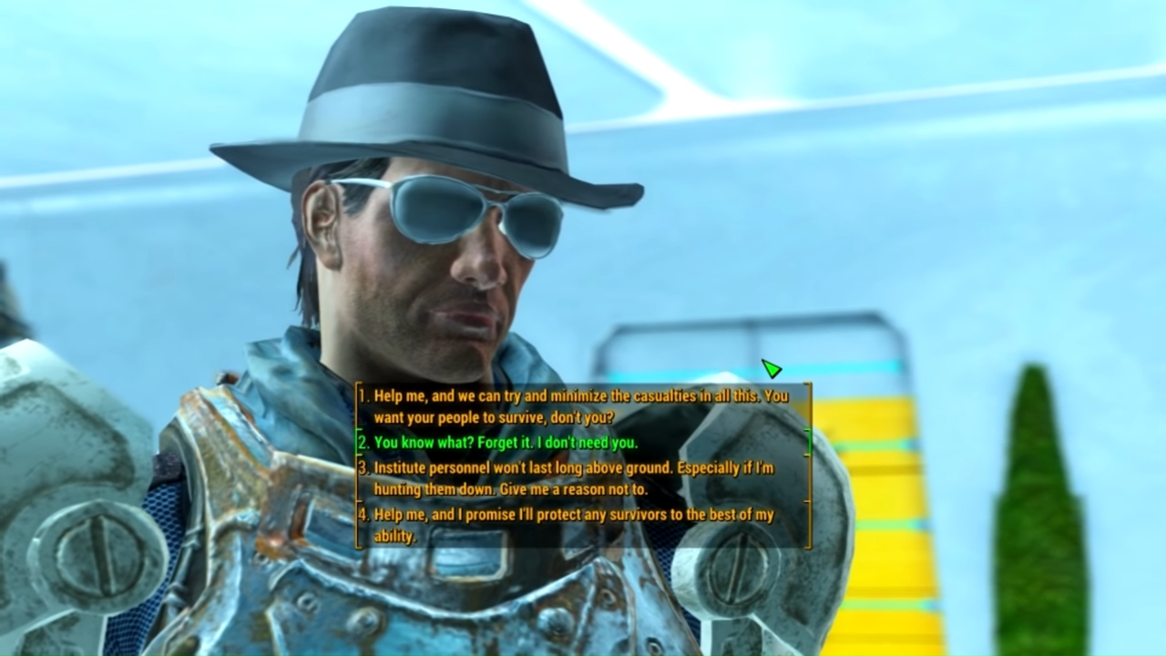 Fallout 4 Conversation Guide: Persuasion Chances and How to Pass Speech ...