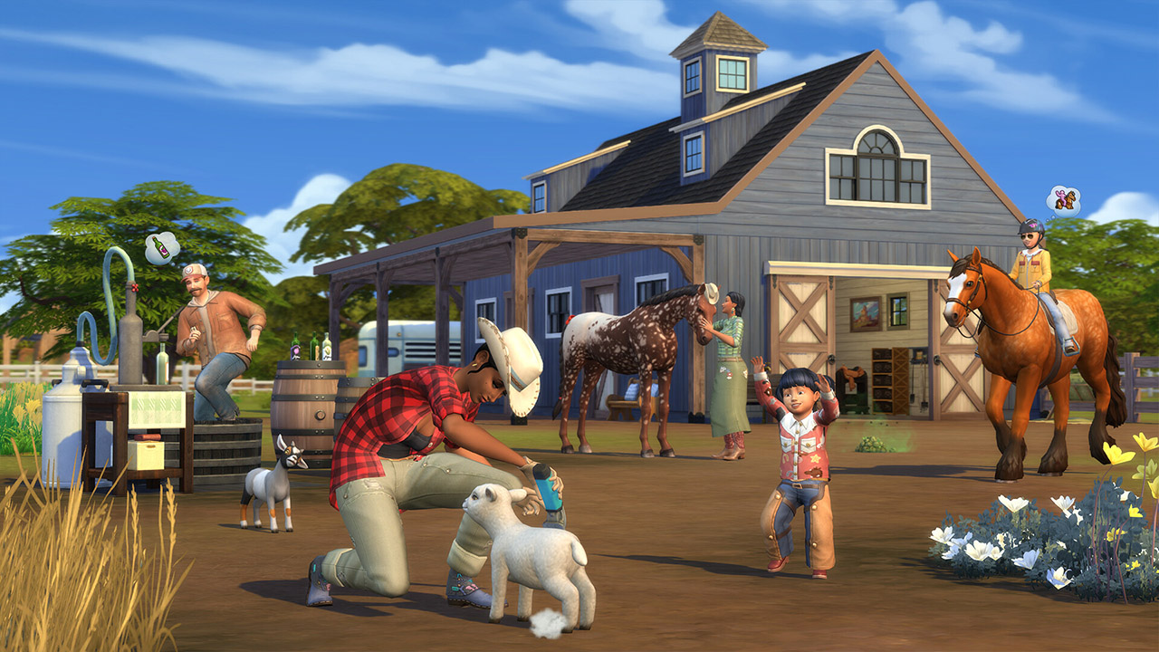 Sims 4 Horse Ranch: How to Get Mini Goats and Sheep | Attack of the Fanboy