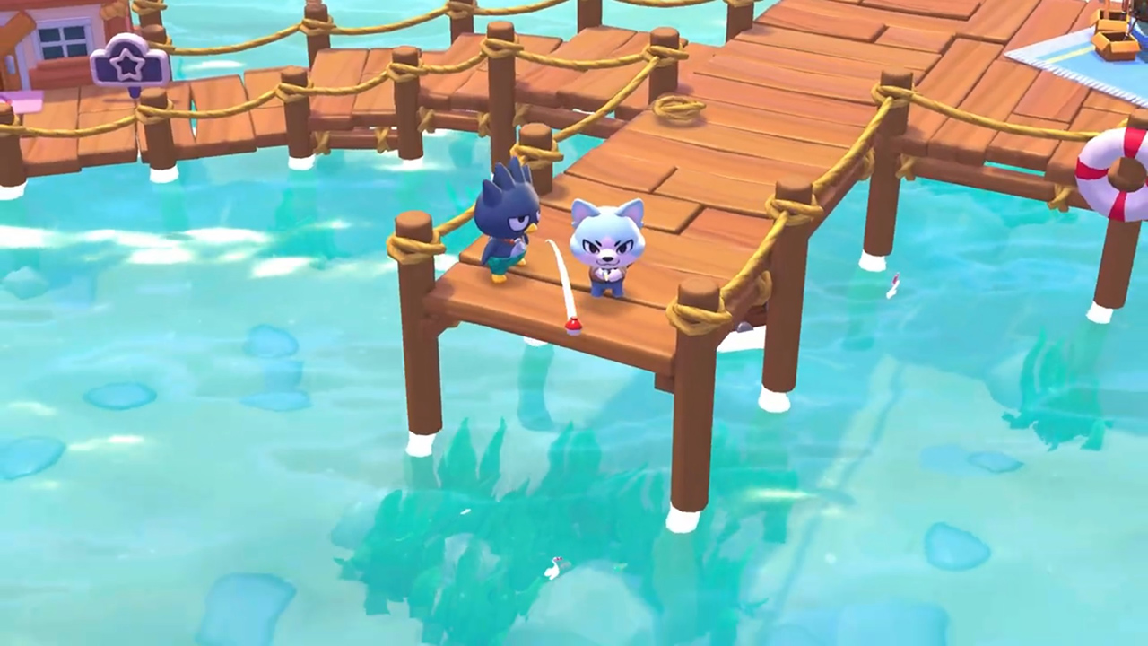How to Unlock the Fishing Rod and Bug Net in Hello Kitty Island ...
