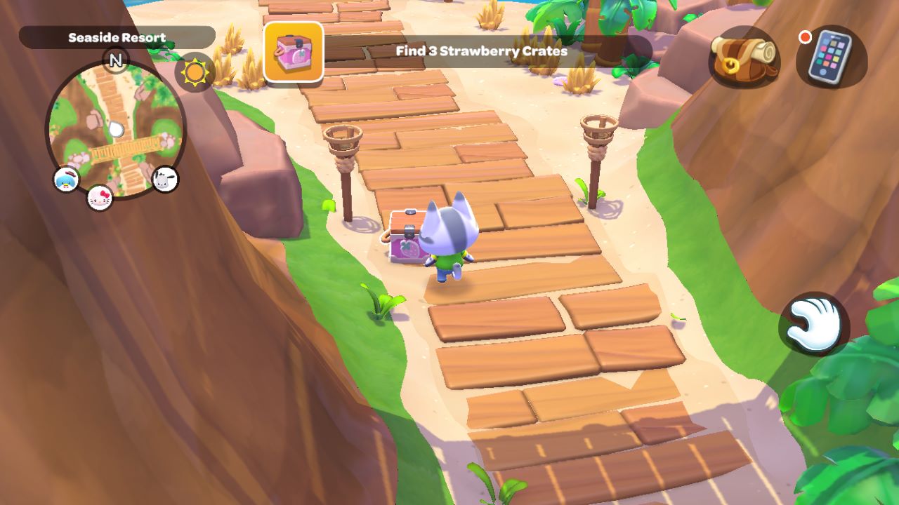 Hello Kitty Island Adventure My Melody Crate Locations: Small Gift Big ...