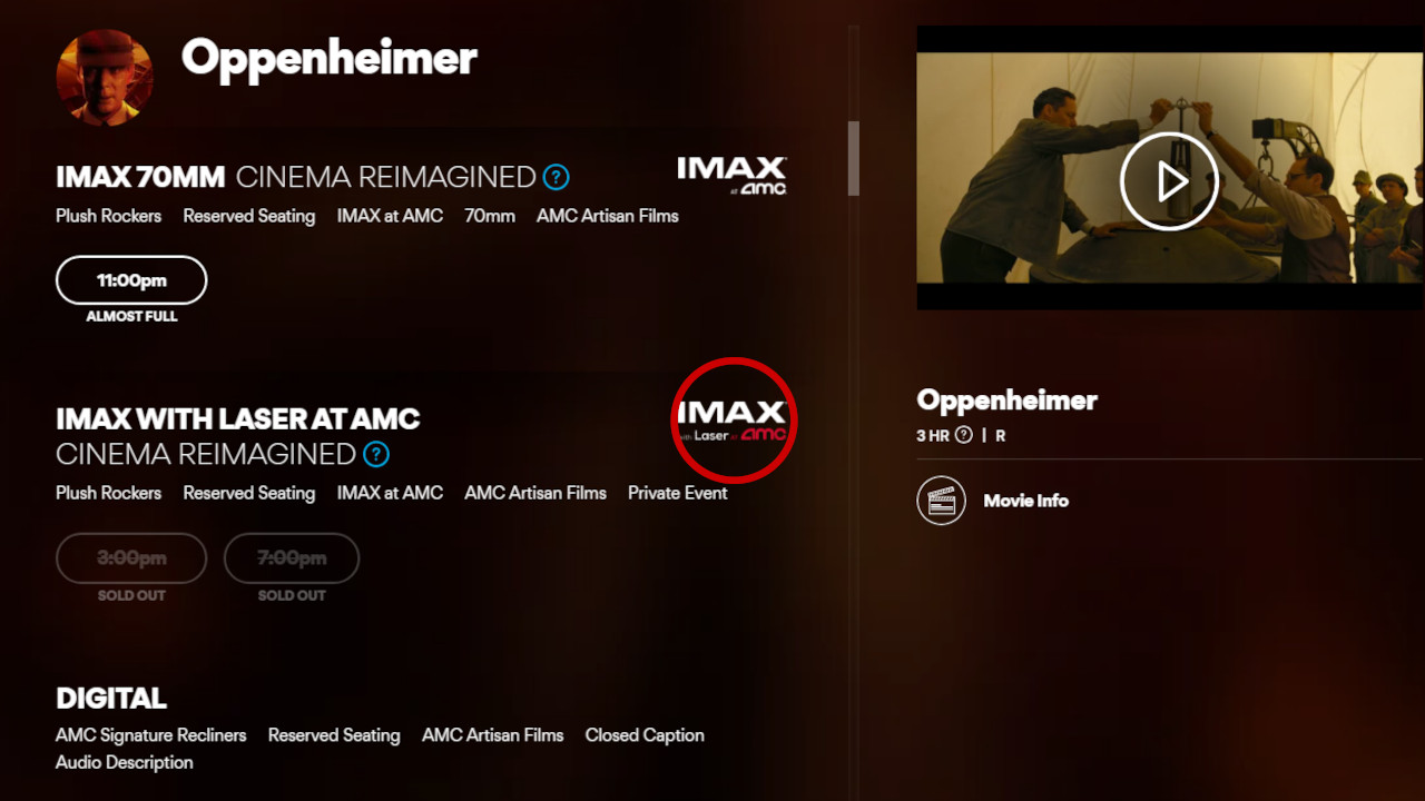 Oppenheimer in IMAX, 70mm, Film, Dolby, Digital: Best Way to See ...