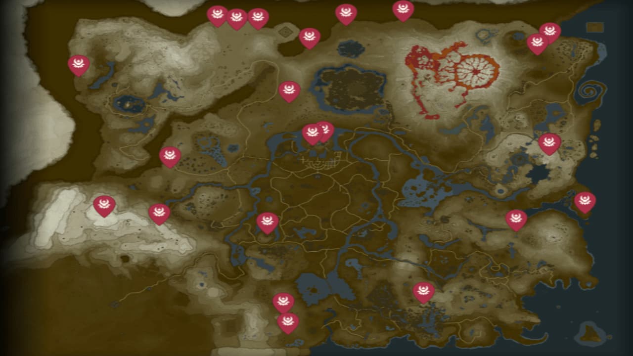 All Lynel Locations in Zelda Breath of the Wild (BOTW) | Attack of the ...