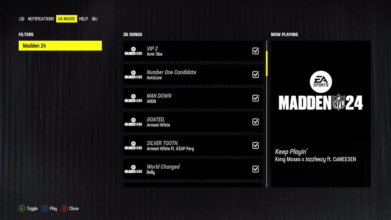 How to Change Music and Soundtrack in Madden NFL 24 | Attack of the Fanboy