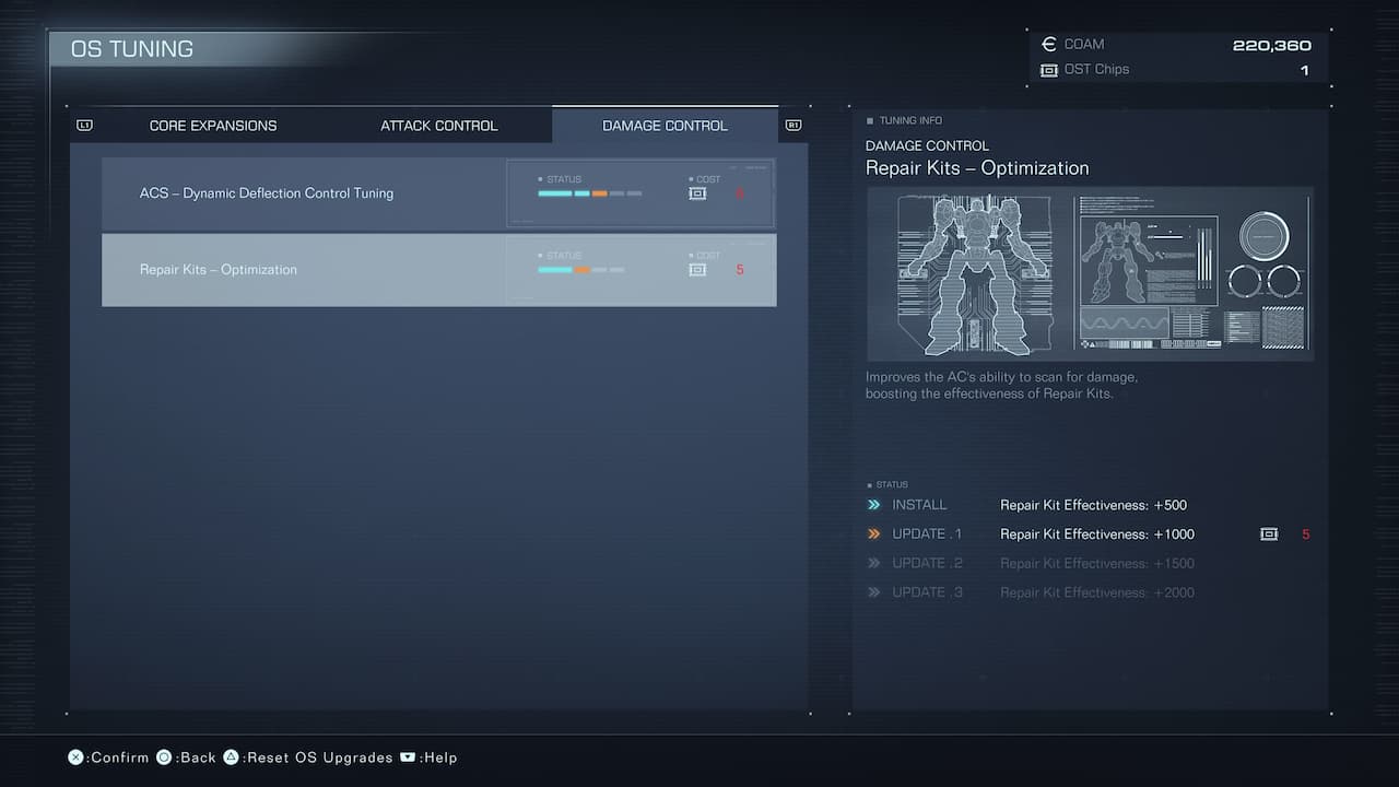 Best OS Tuning Options in Armored Core 6 (AC6) | Attack of the Fanboy