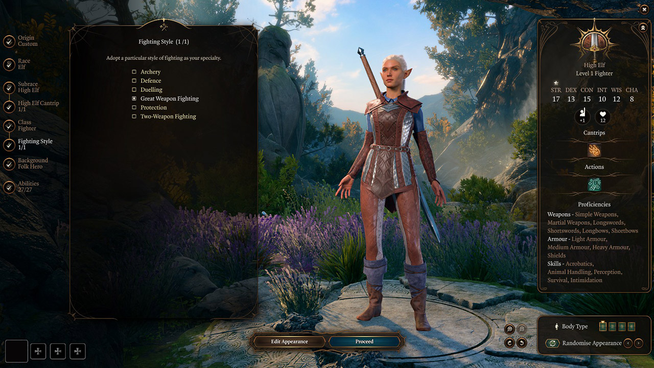 All Baldur's Gate 3 Fighting Styles, Ranked | Attack of the Fanboy