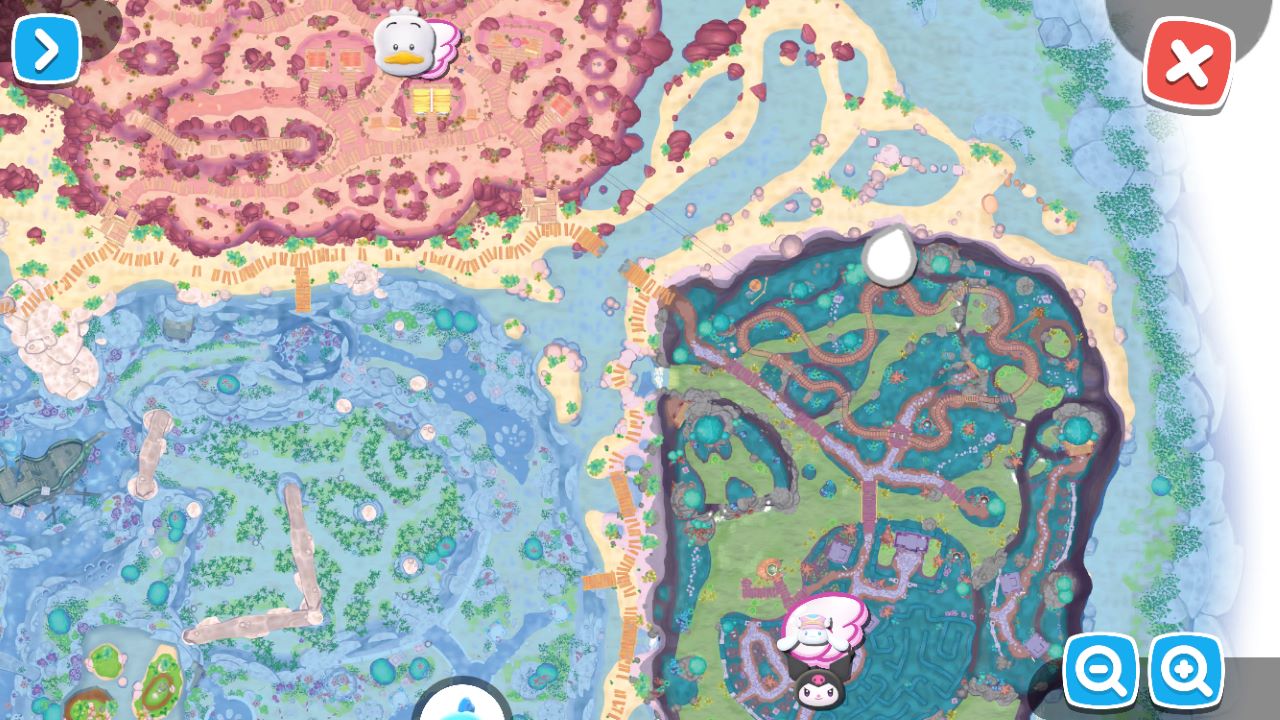 Tous les 7 emplacements de bagages perdus dans Hello Kitty Island ...