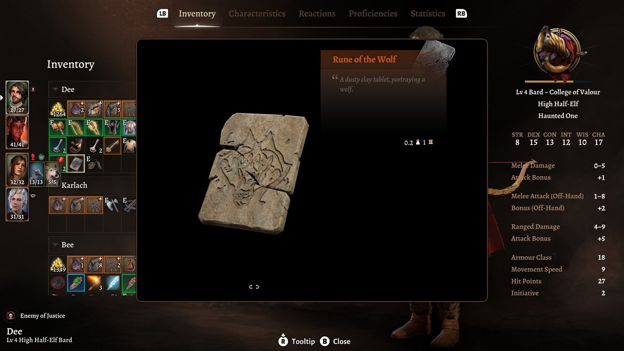 Baldur's Gate 3 Library Rune Puzzle: Where to Use Rune of the Wolf ...