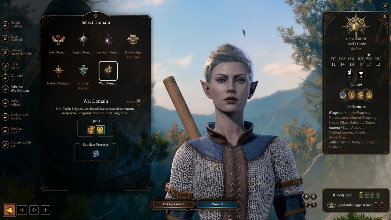 Which Cleric Domain and Deity Should You Choose in Baldur's Gate 3?