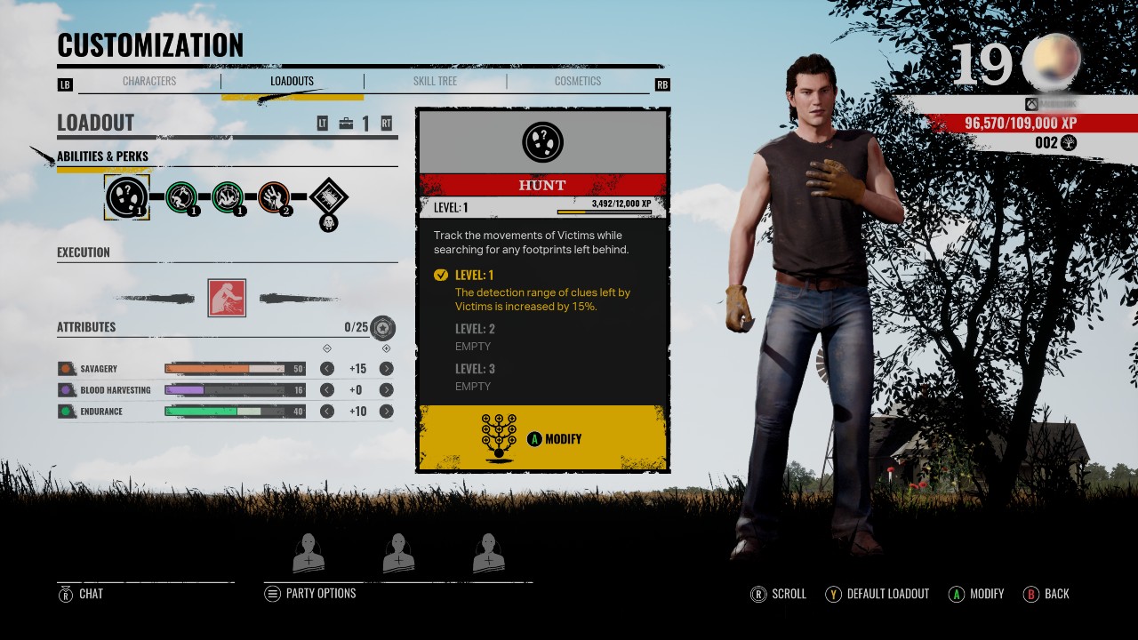 Best Johnny Build in The Texas Chain Saw Massacre: Skill Tree, Perks ...