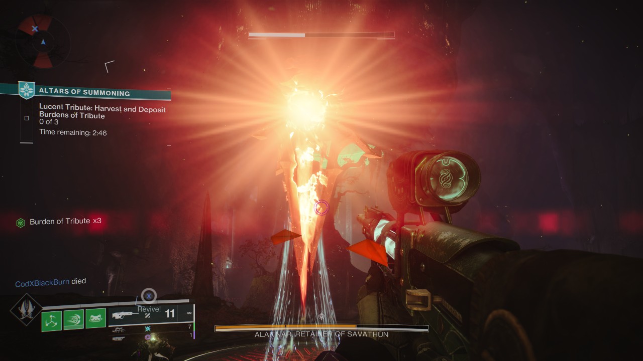 How to Deposit Burdens of Tribute in Destiny 2 Altars of Summoning ...