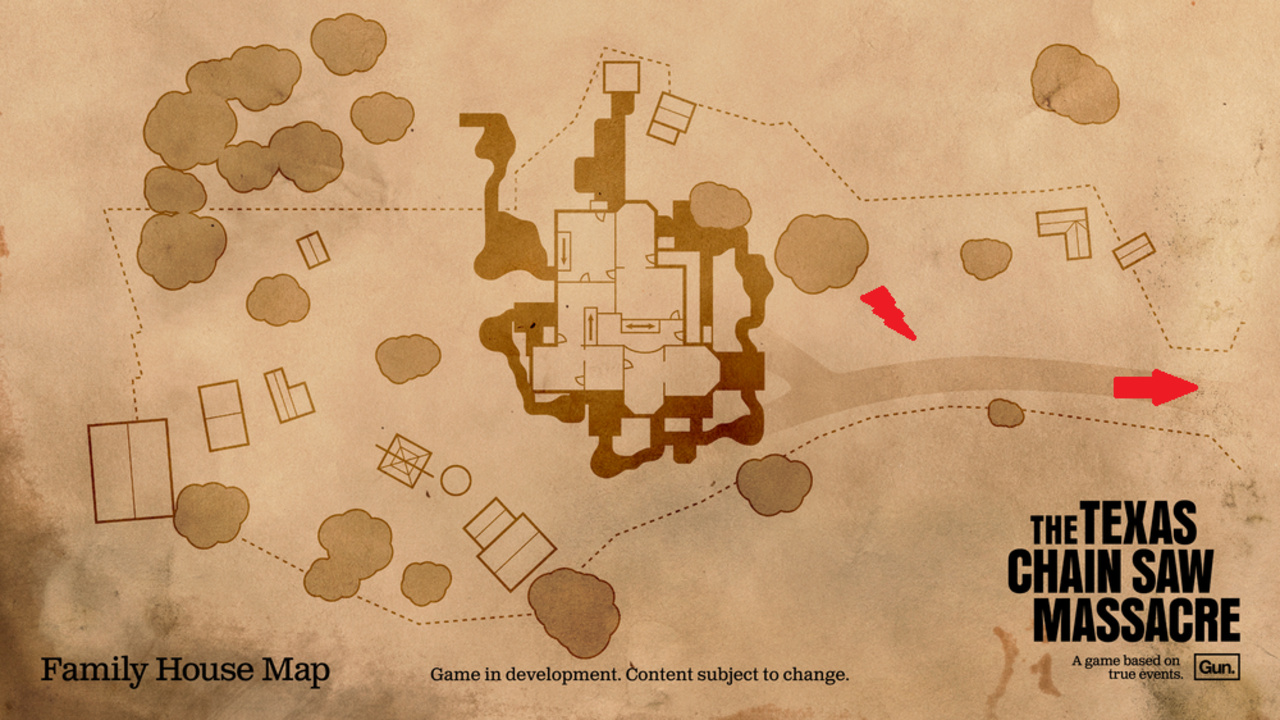 All Texas Chainsaw Massacre Generator Locations for Every Map | Attack ...