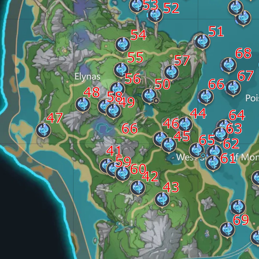 All 85 Hydroculus Locations in Genshin Impact | Attack of the Fanboy