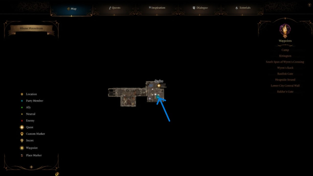 How to Open the HHune Mausoleum Secret Hidden Loot Door in Baldur's ...
