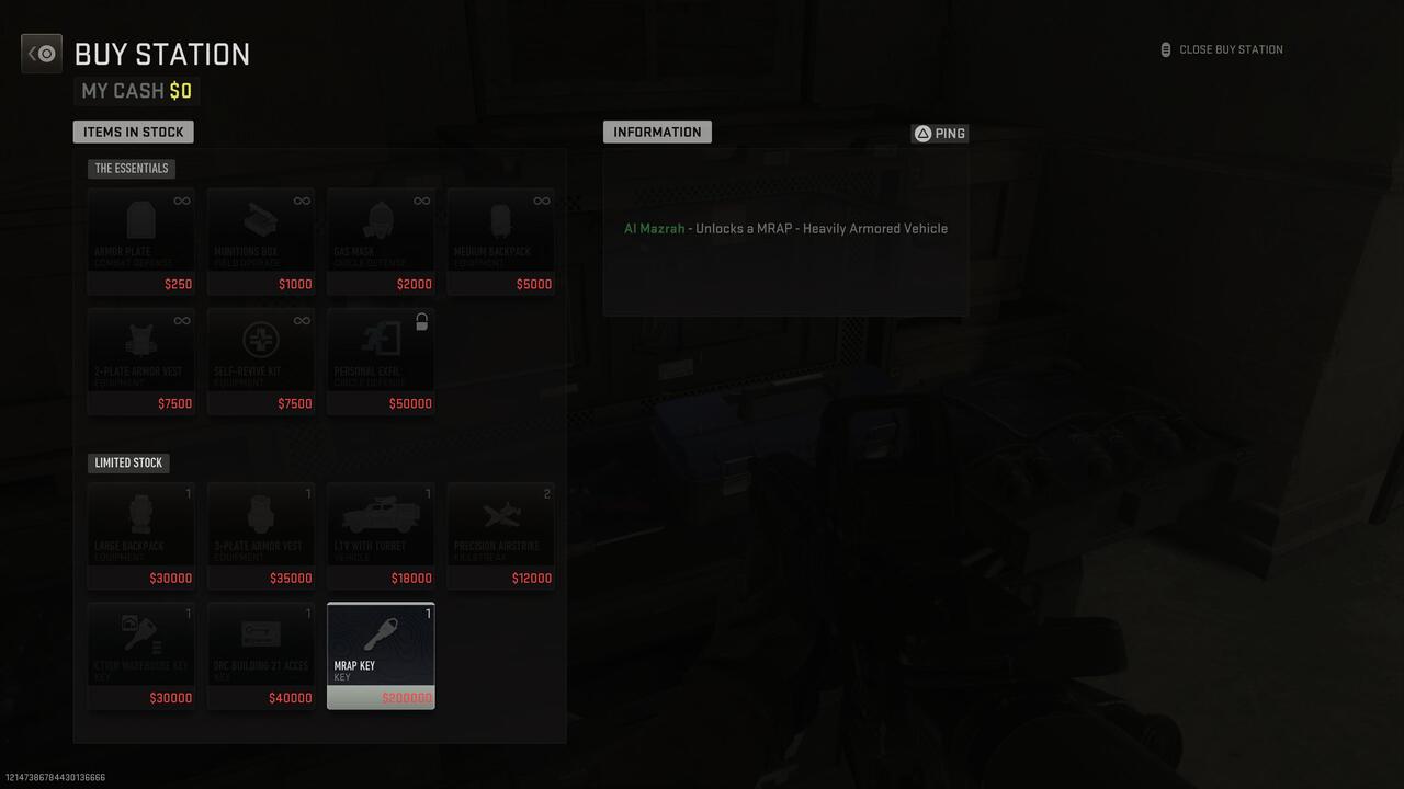 Warzone DMZ Abandoned Vehicle Location | Where to Find MRAP Key ...