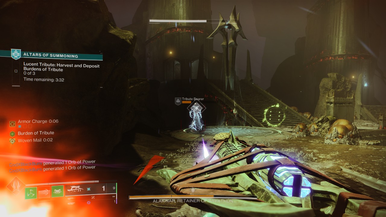 How to Deposit Burdens of Tribute in Destiny 2 Altars of Summoning ...