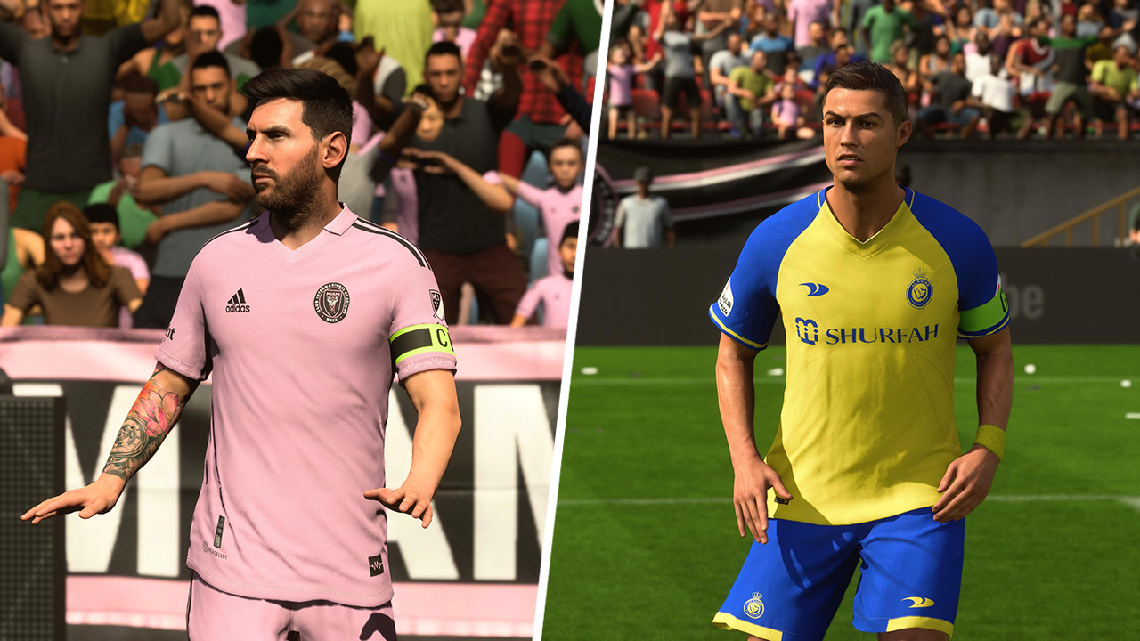 All Messi and Cristiano Ronaldo Ratings From FIFA 04 in EA FC 24 ...