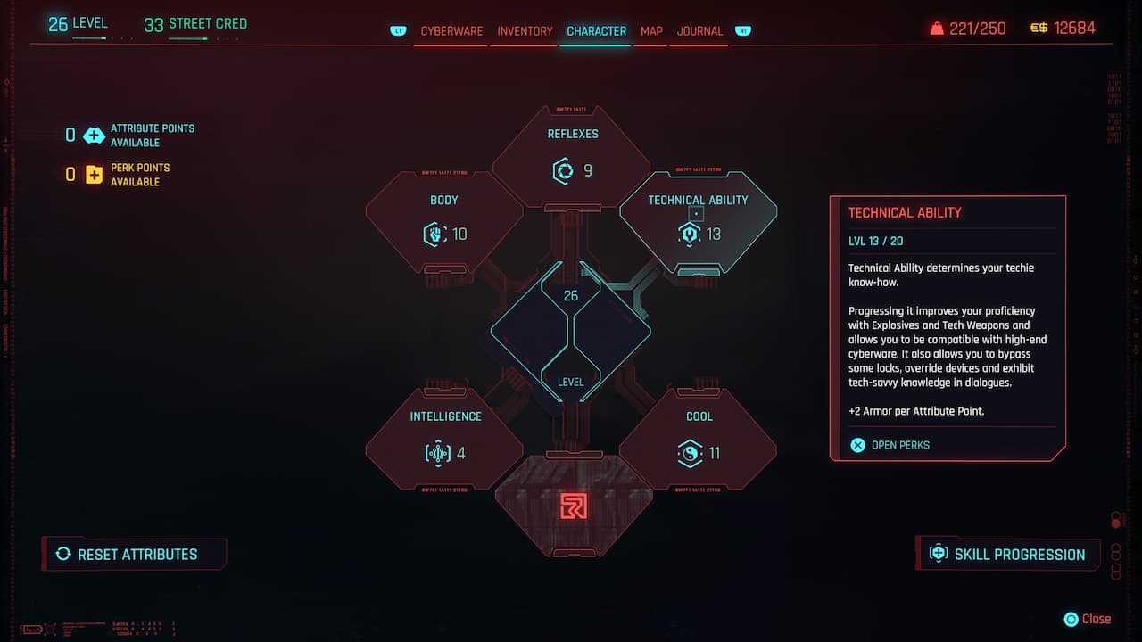 Best Technical Ability Perks to Unlock First in Cyberpunk 2077 | Attack ...