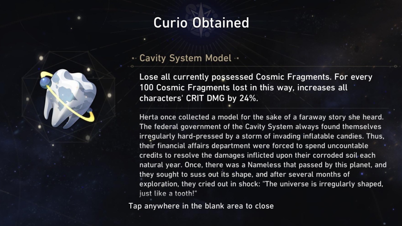 Honkai Star Rail Cavity System Module Curio Explained | Attack of the ...