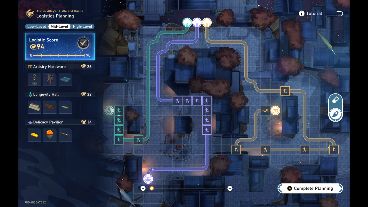 Honkai Star Rail Logistics Planning Guide | High Scores for Low, Medium ...