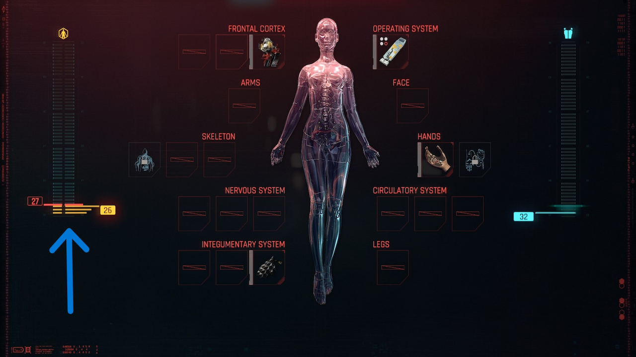 How to Increase Your Cyberware Capacity Limit in Cyberpunk 2077 ...